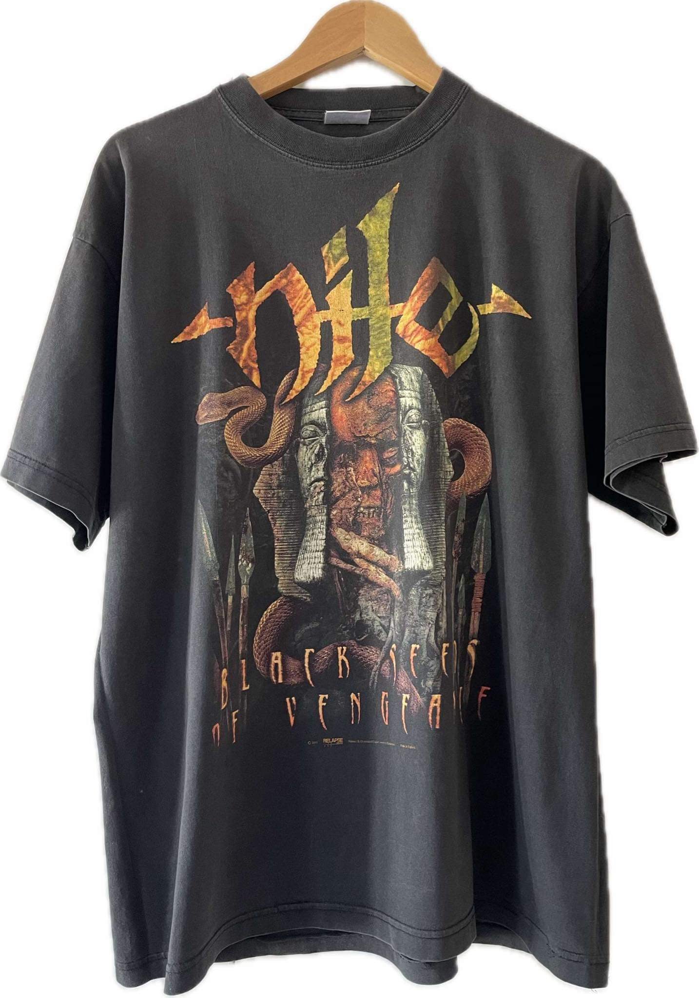 Nile - Black Seeds Of Vengeance - Original Vintage 2001 t-shirt – MSFS ...