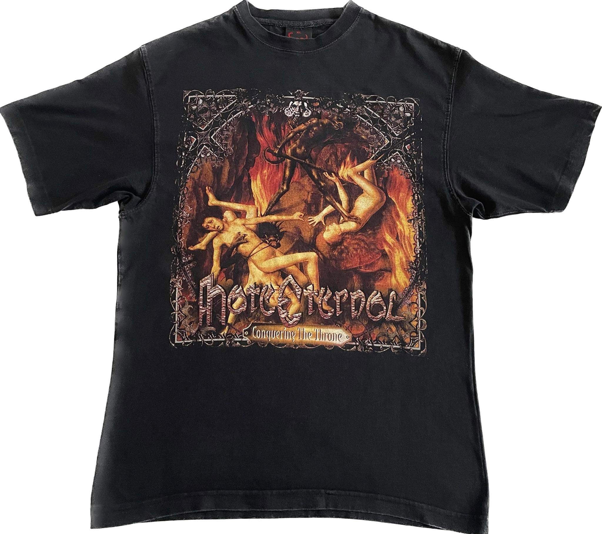 Hate Eternal - Conquering The Throne - Original Vintage 1999 t-shirt ...
