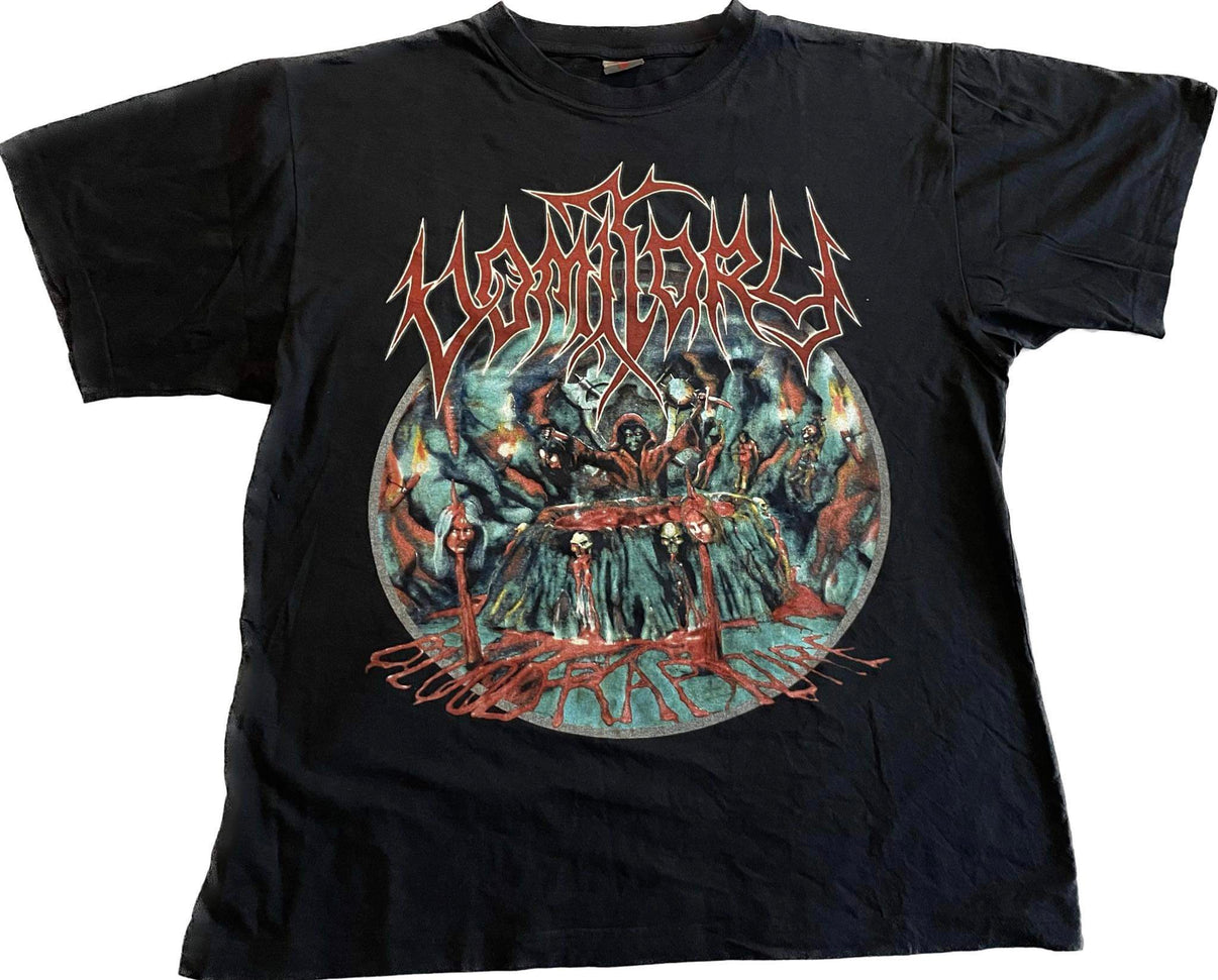 Vomitory - Blood Rapture / European Tour 2002 - Original Vintage t-shi ...