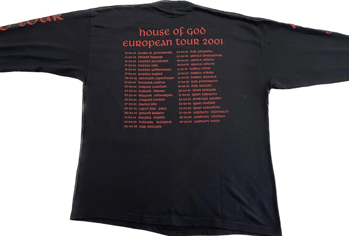 King Diamond - House Of God / European Tour 2001 - Original Vintage Lo ...