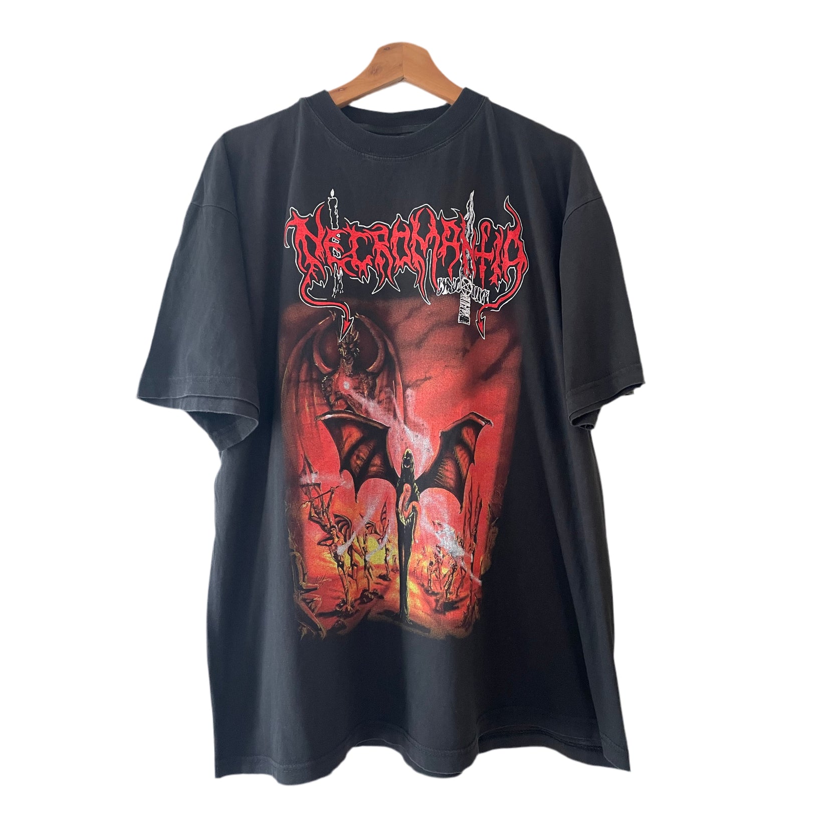 Necromantia - Scarlet Evil Witching Black - Original Vintage 1995 t-sh ...